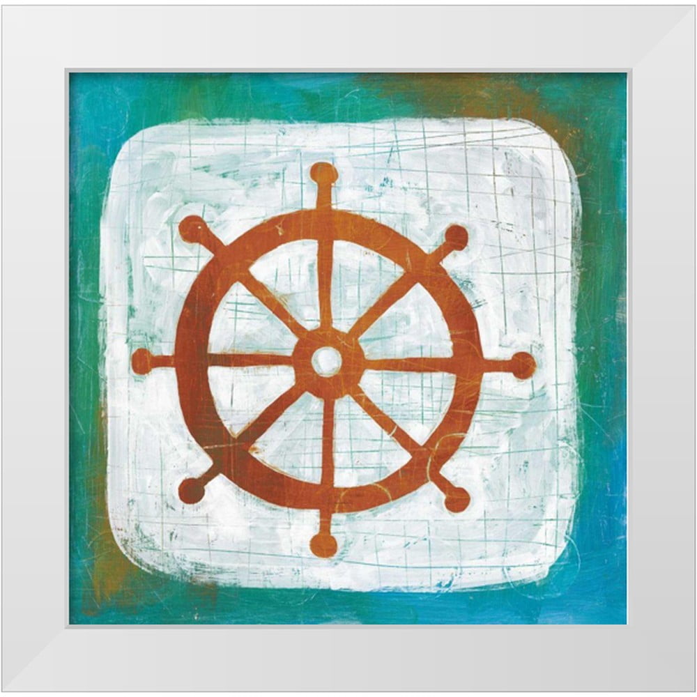 Averinos, Melissa 12x12 White Modern Wood Framed Museum Art Print ...