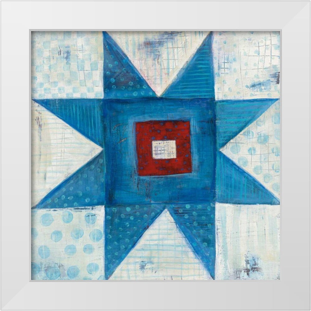 Averinos, Melissa 12x12 White Modern Wood Framed Museum Art Print ...