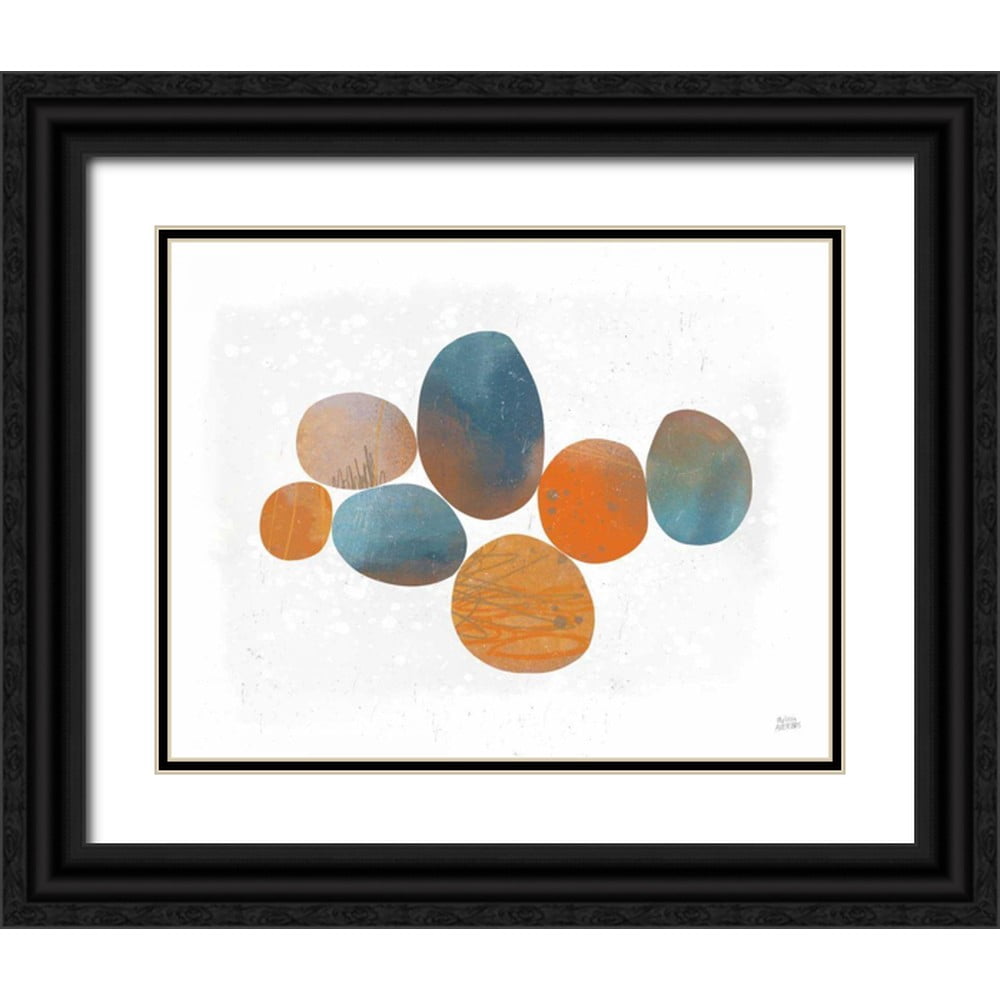 Averinos, Melissa 14x12 Black Ornate Wood Framed with Double Matting ...