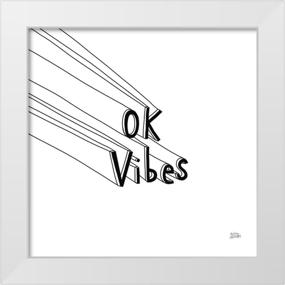 Averinos, Melissa 15x15 White Modern Wood Framed Museum Art Print ...