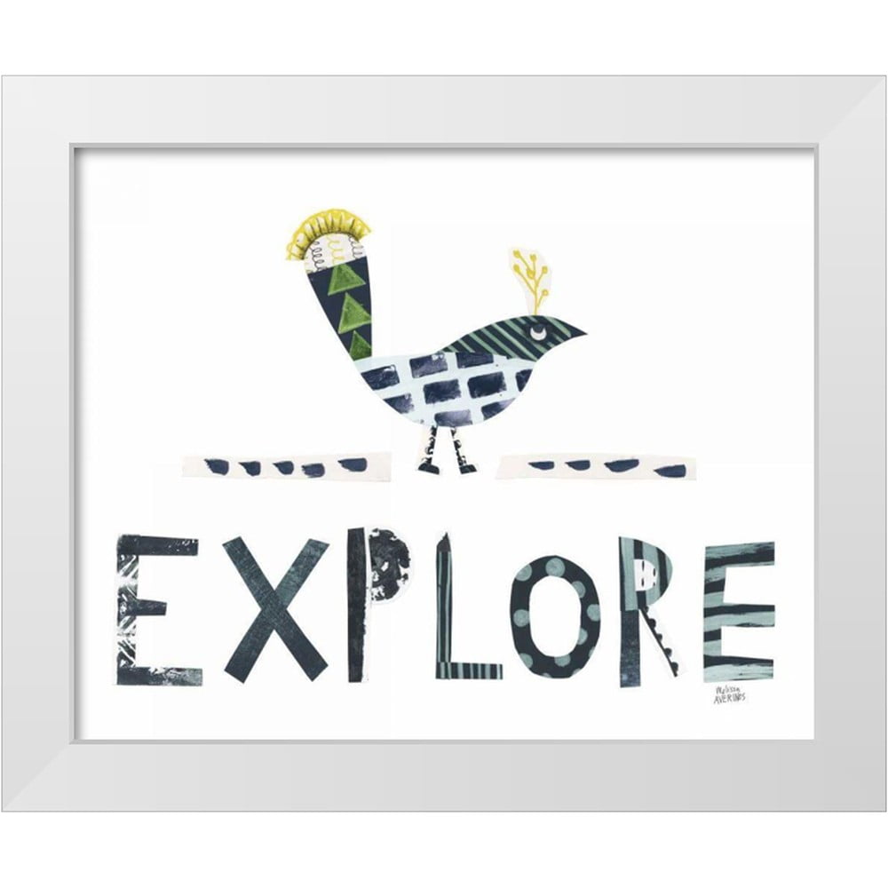 Averinos, Melissa 18x15 White Modern Wood Framed Museum Art Print ...