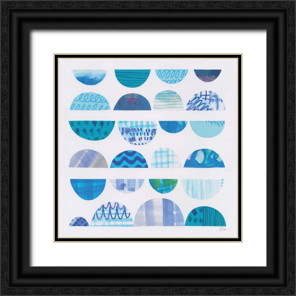 Averinos, Melissa 20x20 Black Ornate Wood Framed with Double Matting ...