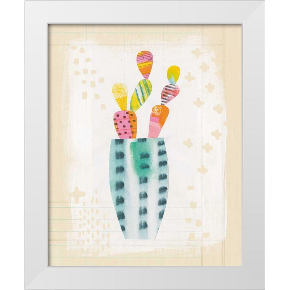 Averinos, Melissa 20x24 White Modern Wood Framed Museum Art Print ...