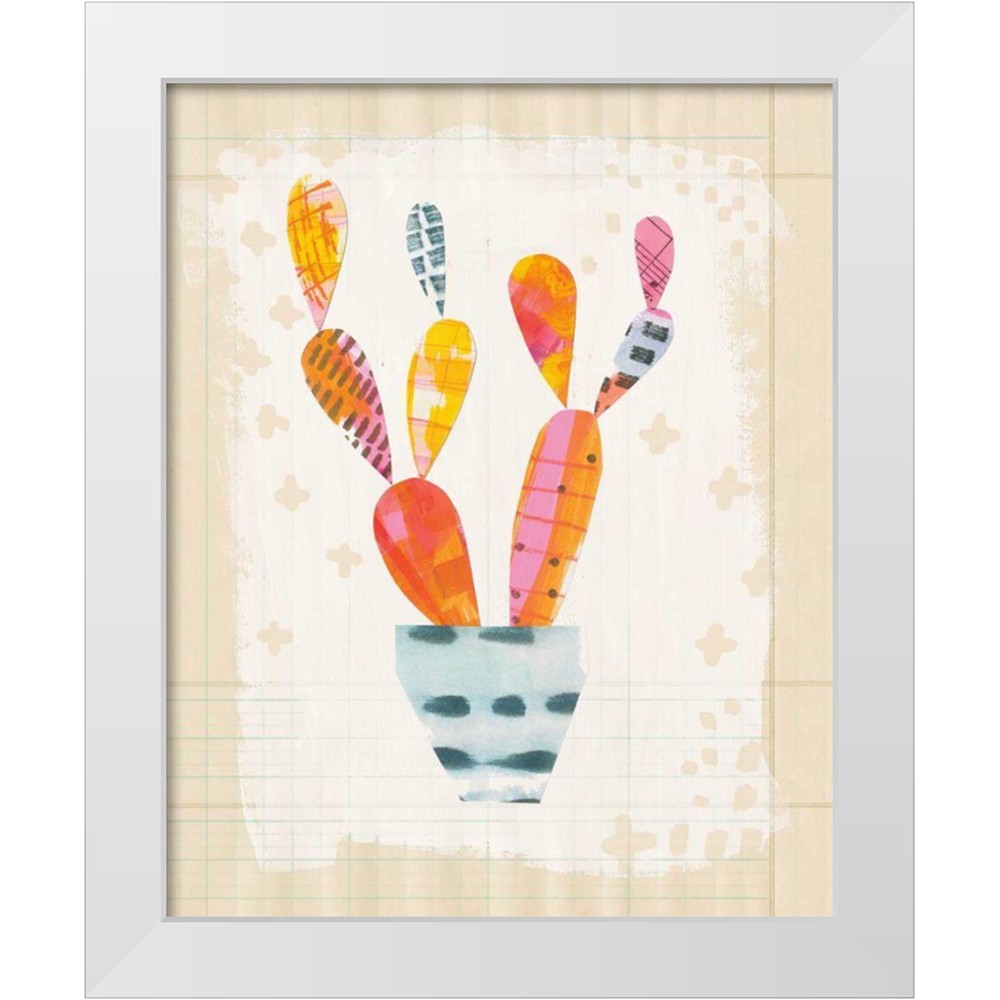 Averinos, Melissa 20x24 White Modern Wood Framed Museum Art Print ...