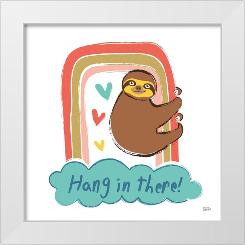 Averinos, Melissa 26x26 White Modern Wood Framed Museum Art Print ...