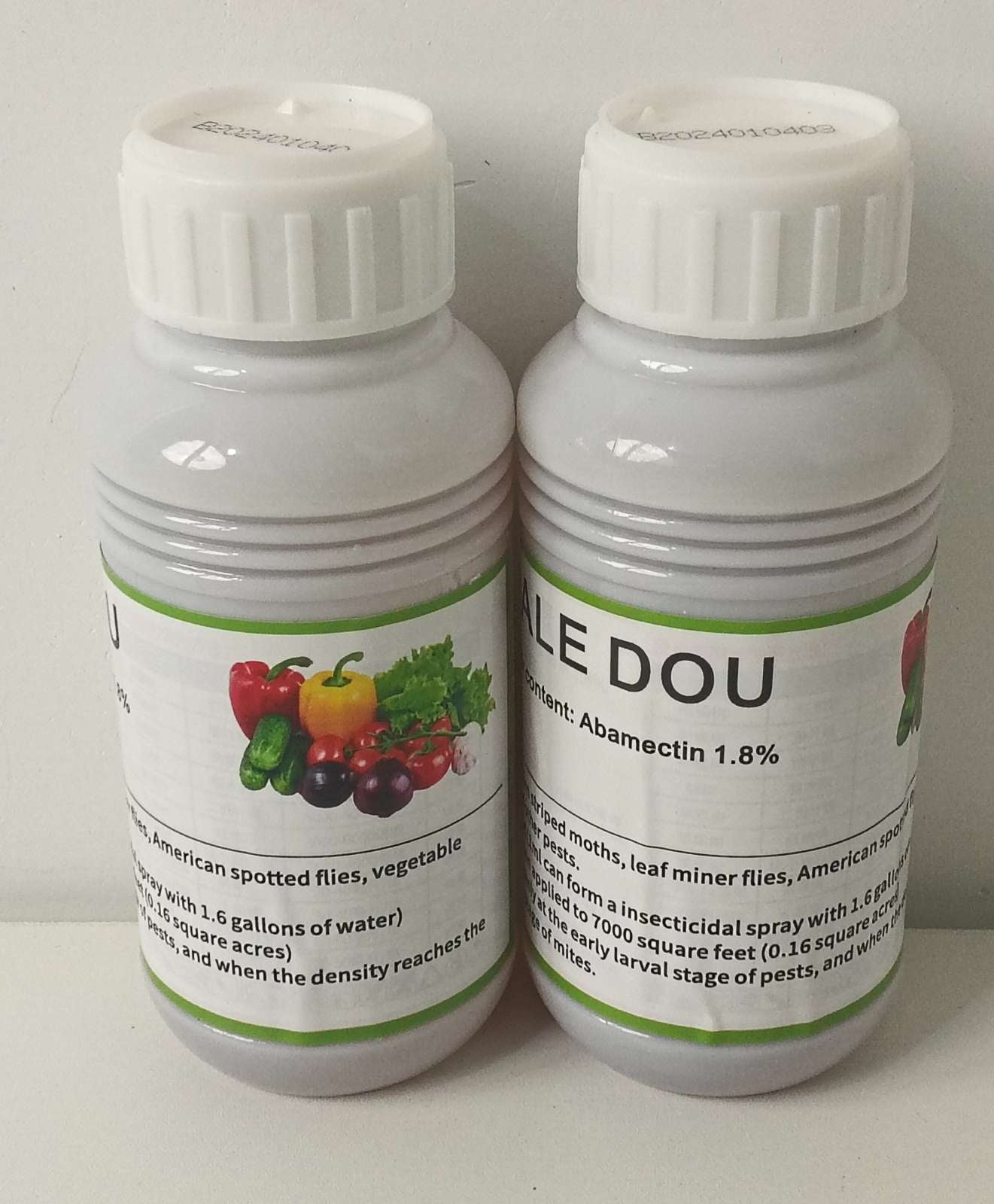 Avermectin pesticide, being a concentrated spray solution, can ...