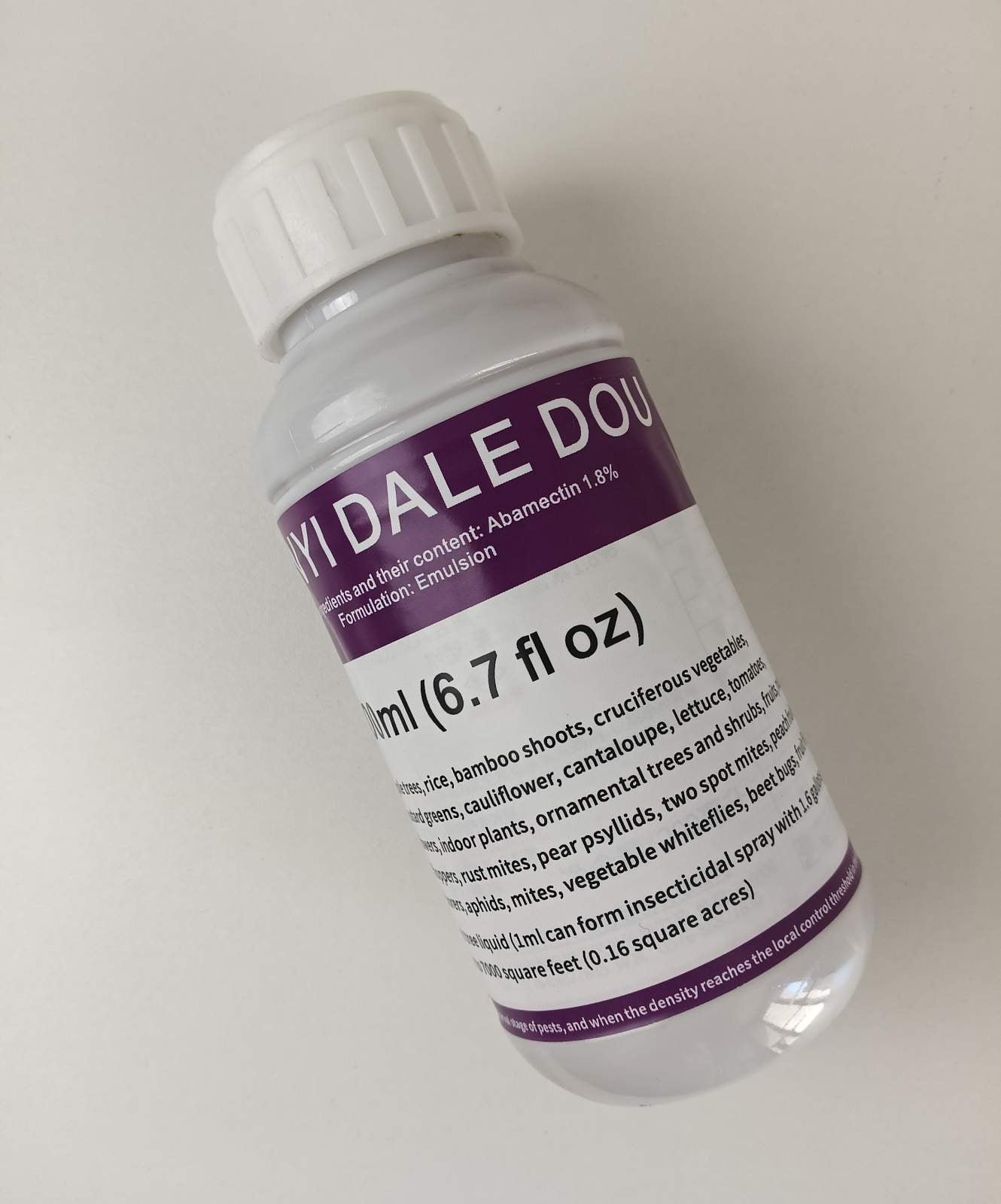 Avermectin pesticide, which kills a variety of pests (fruit trees ...