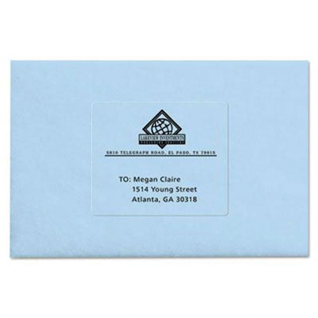Avery 18664 Clear Easy Peel Mailing Labels - Clear - Walmart.com