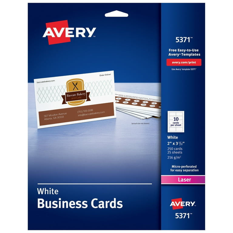 Avery Free Business Card Templates