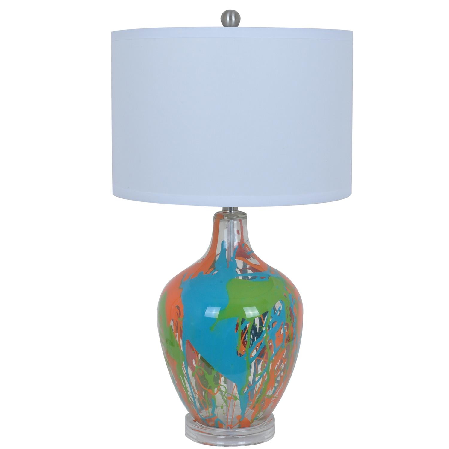 Avery 27-Inch Table Lamp, Multi-color - Walmart.com