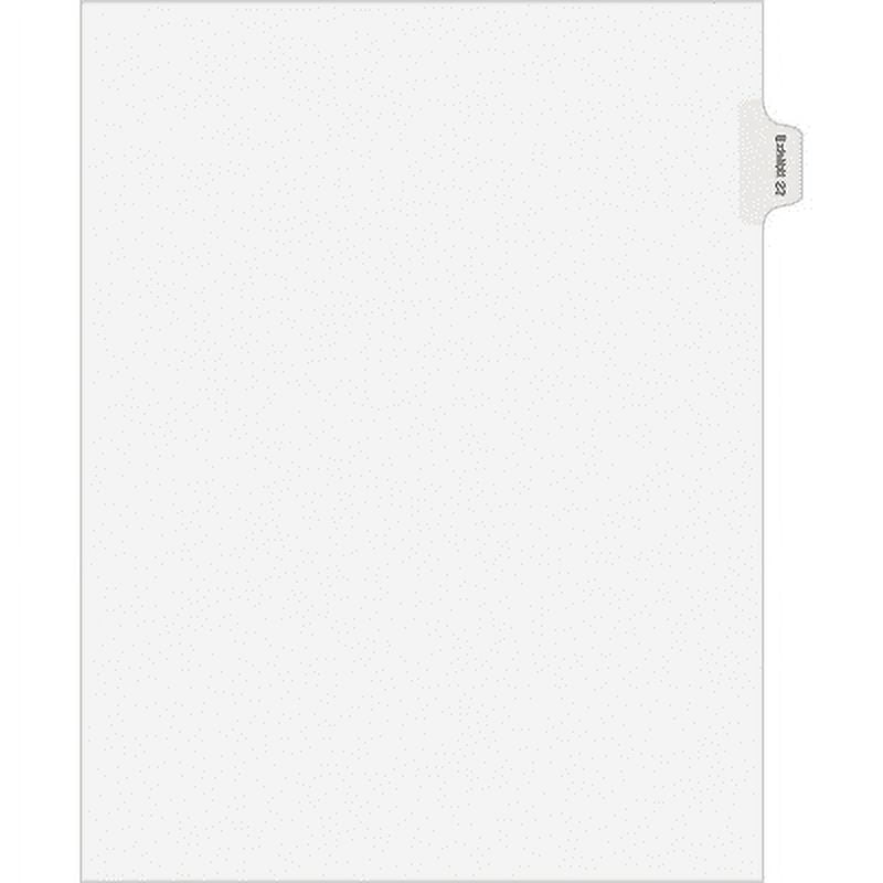 Avery-2PK Avery& Index Divider - 25 X Divider(S) - Side Tab(S ...