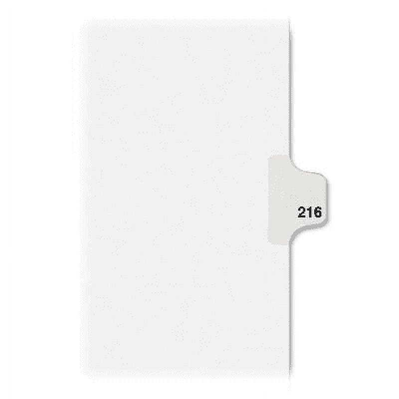 Avery-2PK Avery& Side Tab Individual Legal Dividers - 25 X Divider(S ...