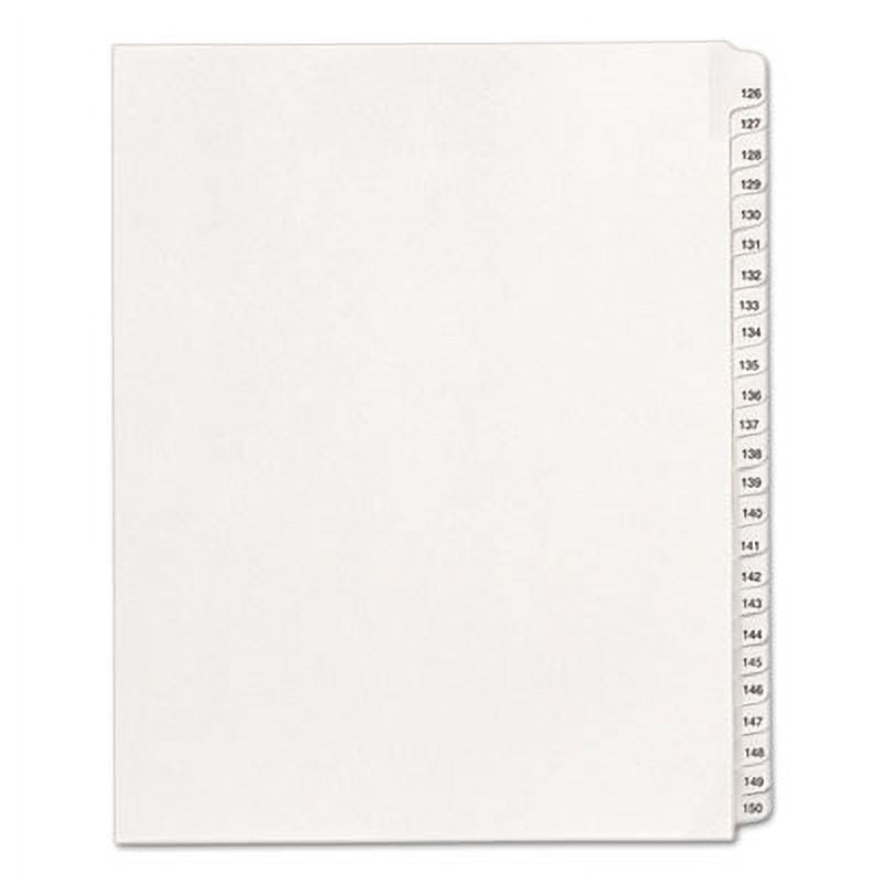 Avery-2PK Preprinted Legal Exhibit Side Tab Index Dividers, Allstate ...