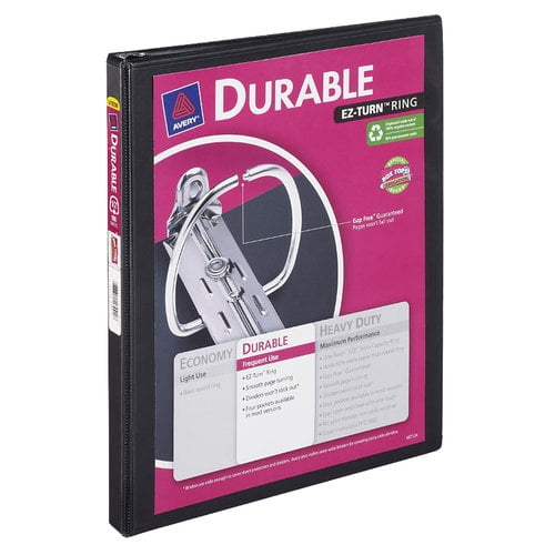 Avery .5" Durable View Black - Walmart.com