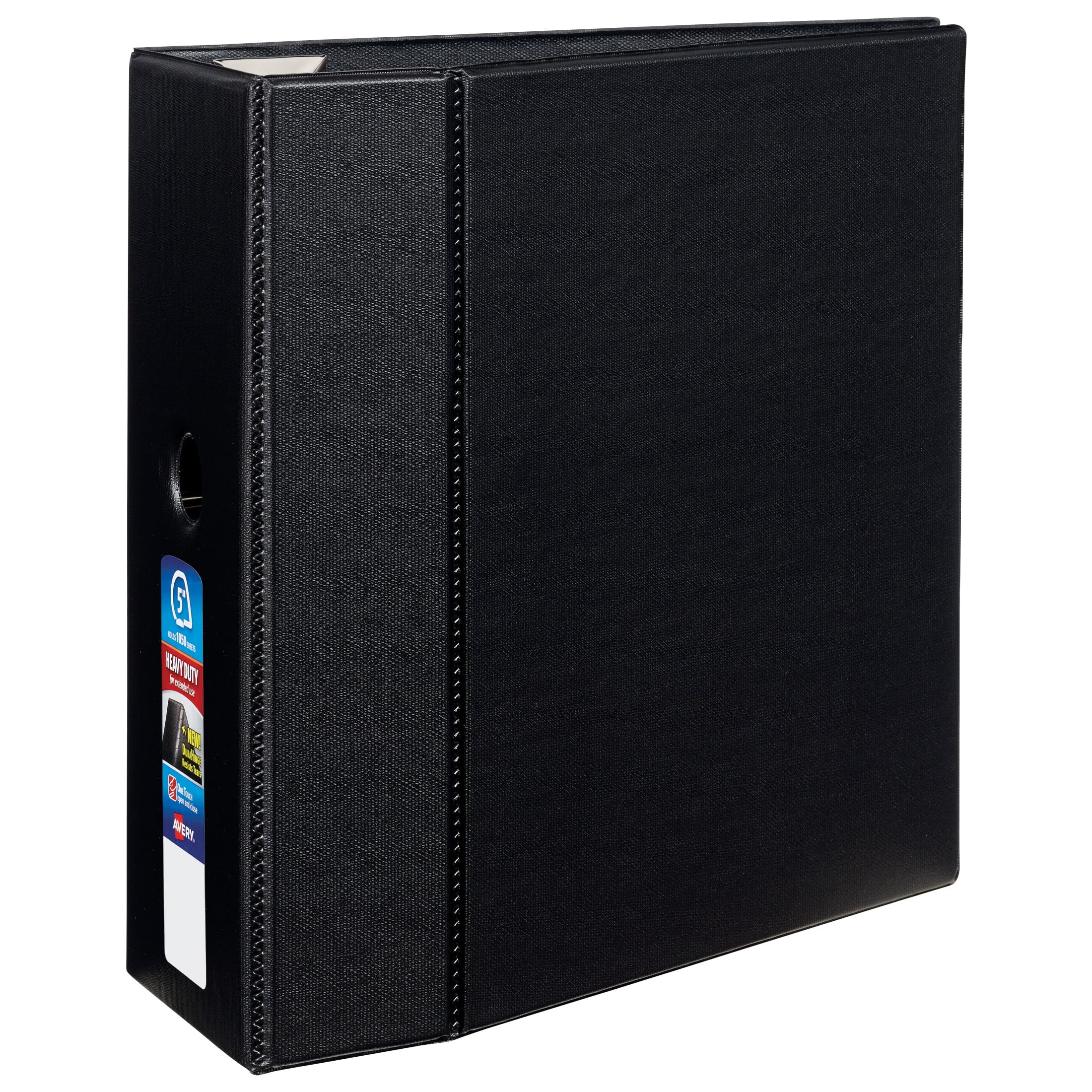 Avery Heavy-Duty 5" Binder with One-Touch EZD Ring, Black, Holds 925 ...