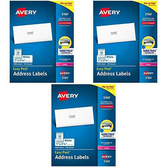 Avery 5160 in Avery Labels - Walmart.com