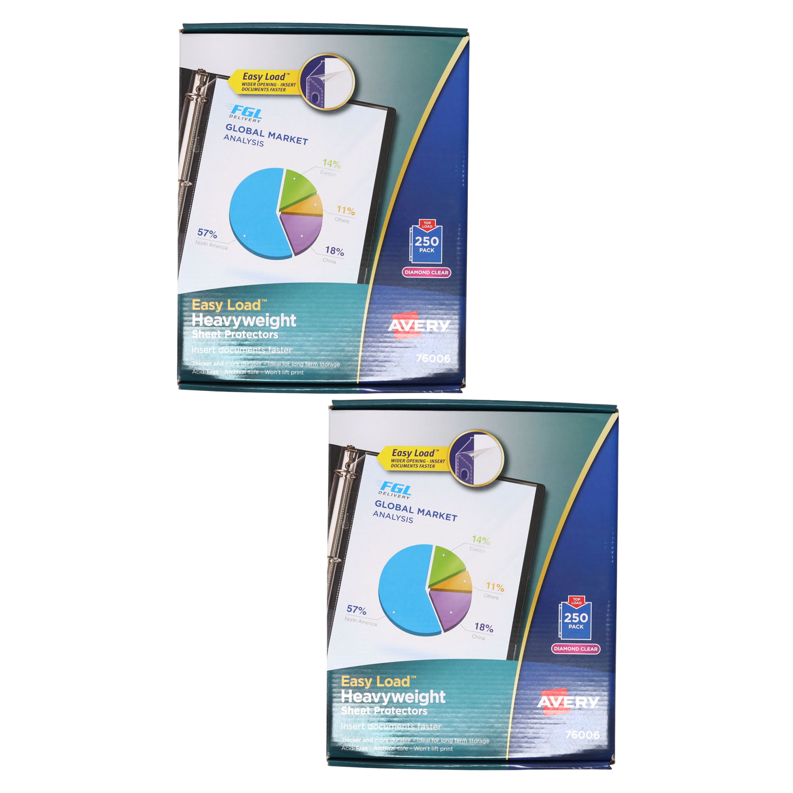 Avery 76006 Premium Heavyweight Sheet Protectors (2-Pack) - Walmart.com