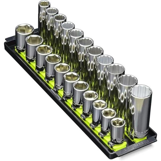 Ernst Manufacturing 13 in. Socket Boss Premium 2-Rail 0.5 in. Drive ...