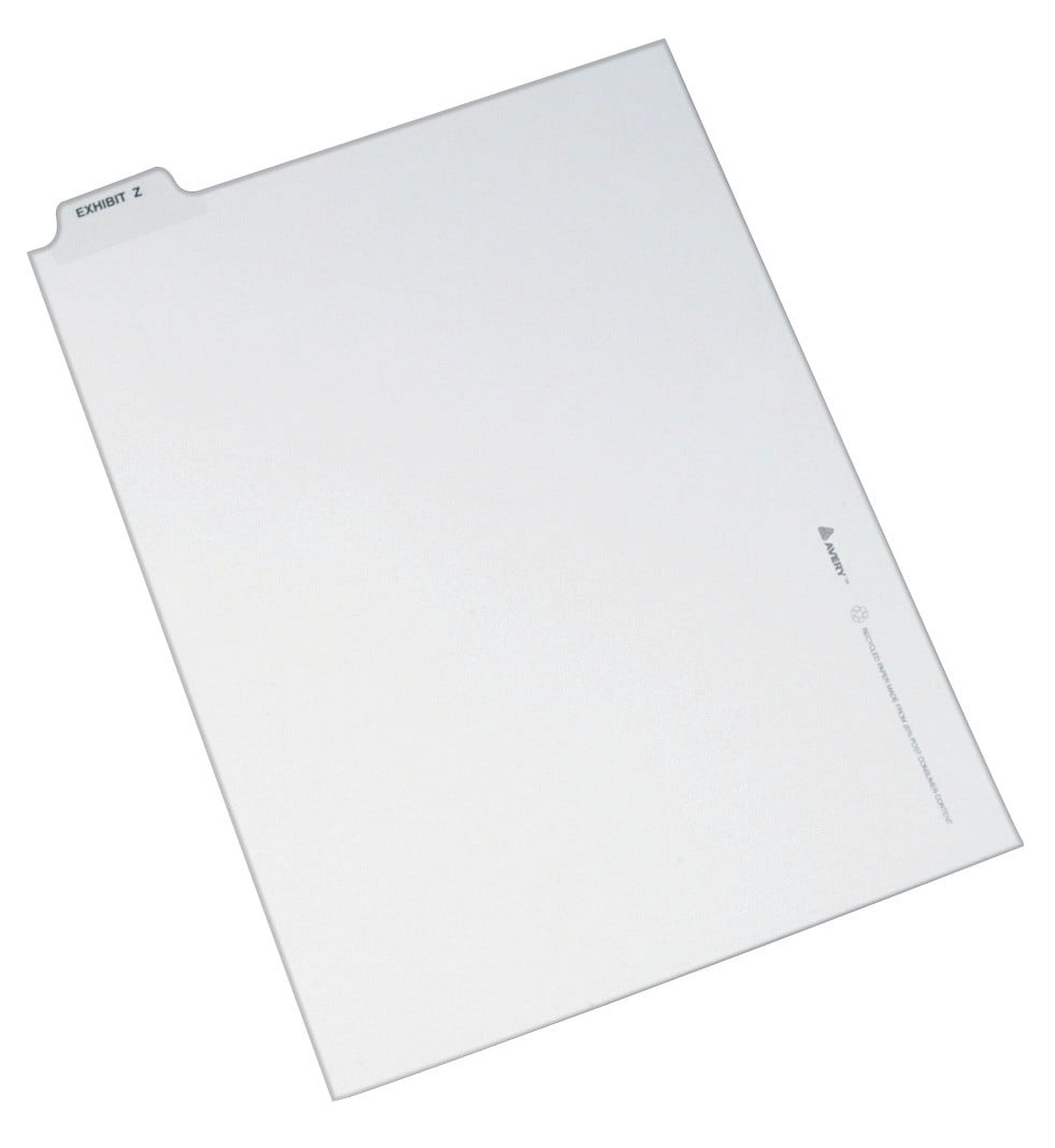Avery®, AVE12399, Individual Bottom Tab Legal Dividers, 1 - Walmart.com
