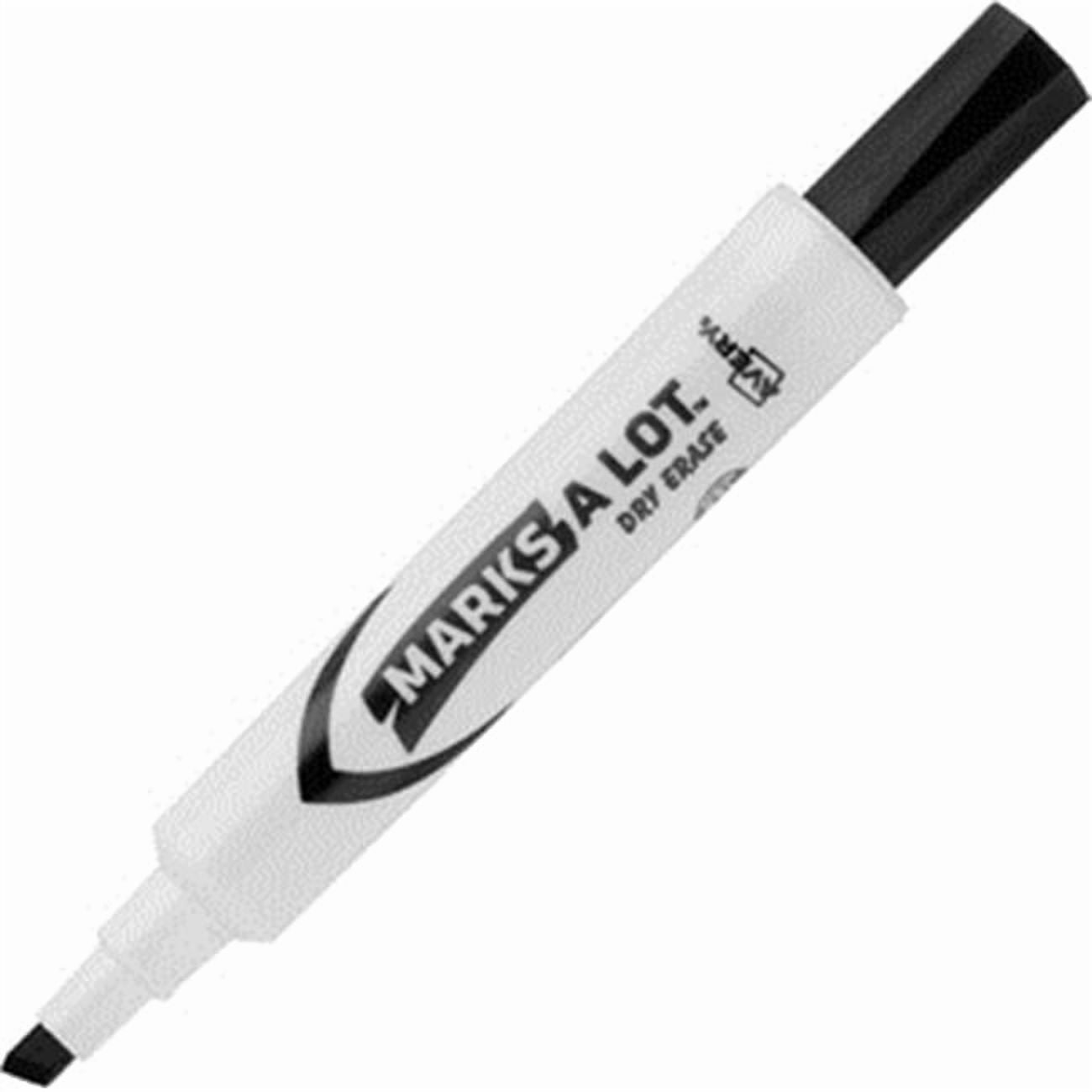 Avery AVE24408 Marks A Lot Desk-Style Dry Erase Marker Chisel Tip ...