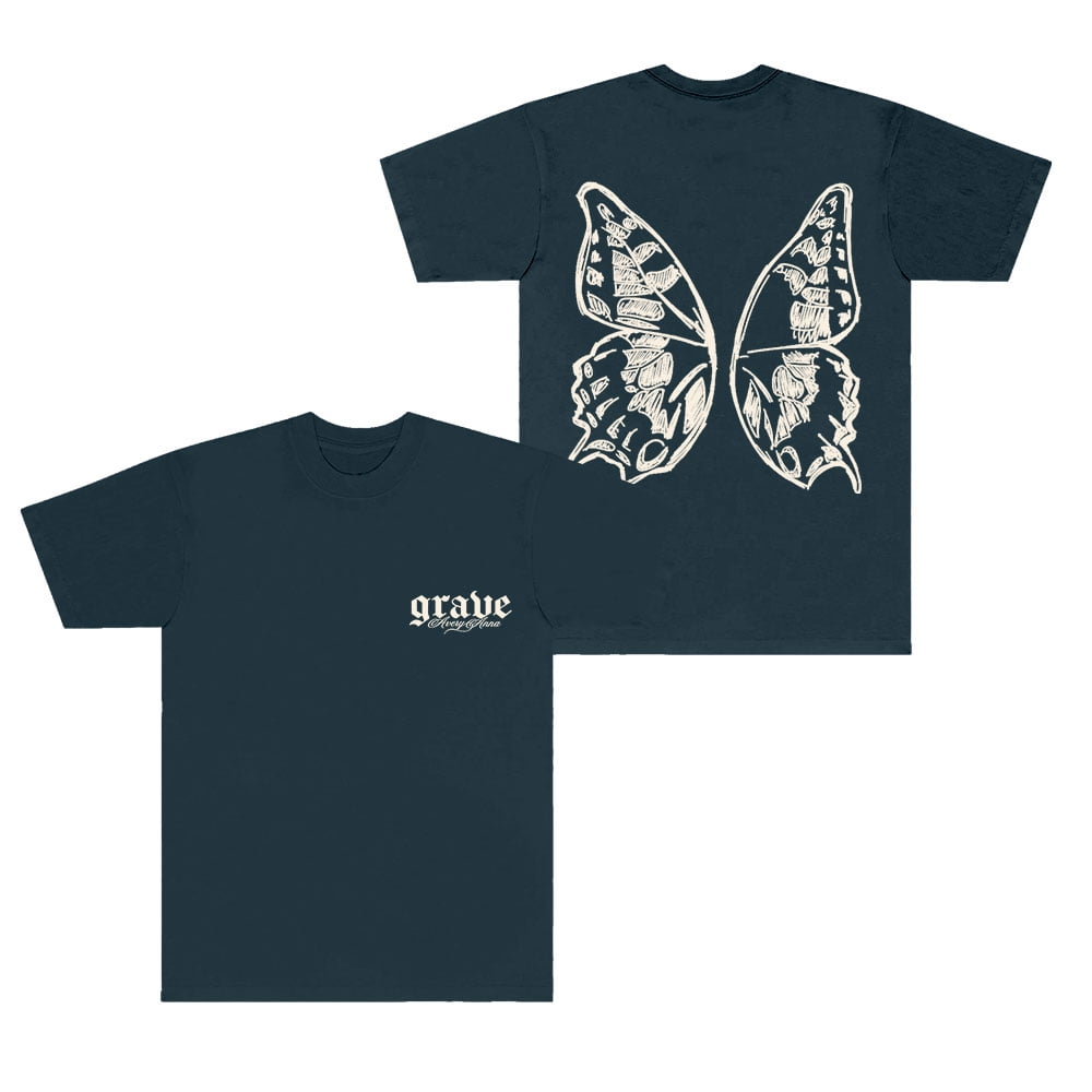 Avery Anna Grave T-Shirts Let Go Letters Tour 2025 Merch Women Men ...