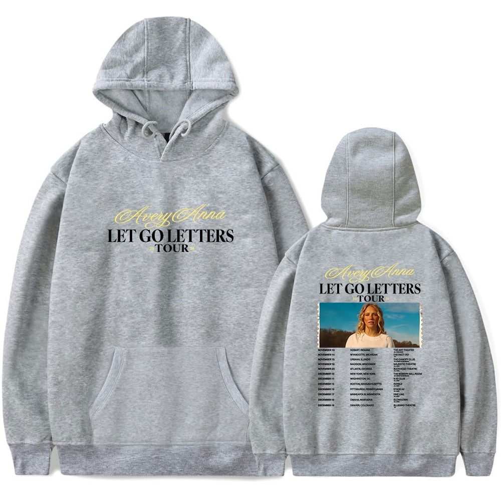 Avery Anna Let Go Letters Tour 2025 Merch Hoodie Unisex Retro Casual ... Avery Anna Let Go Letters Tour 2025 Merch Hoodie Unisex Retro Casual ...