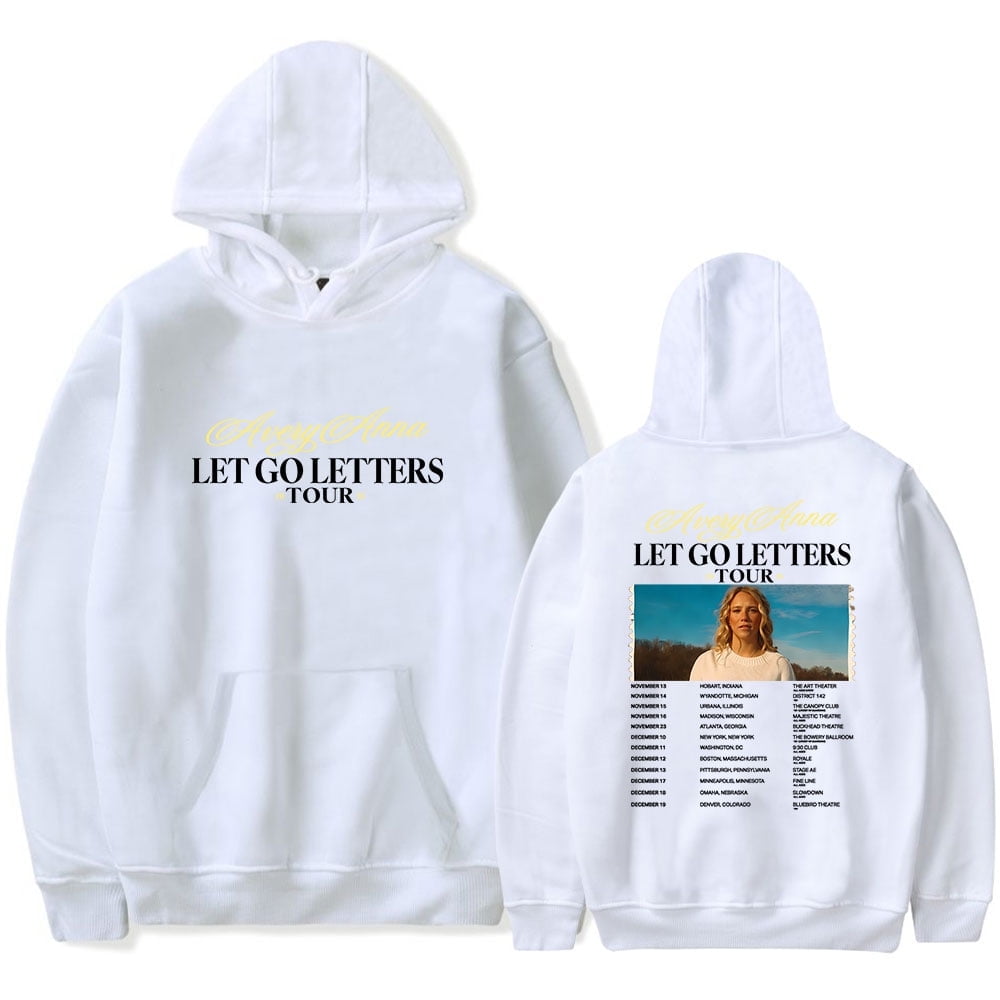 Avery Anna Let Go Letters Tour 2025 Merch Hoodie unisex fashionable ...
