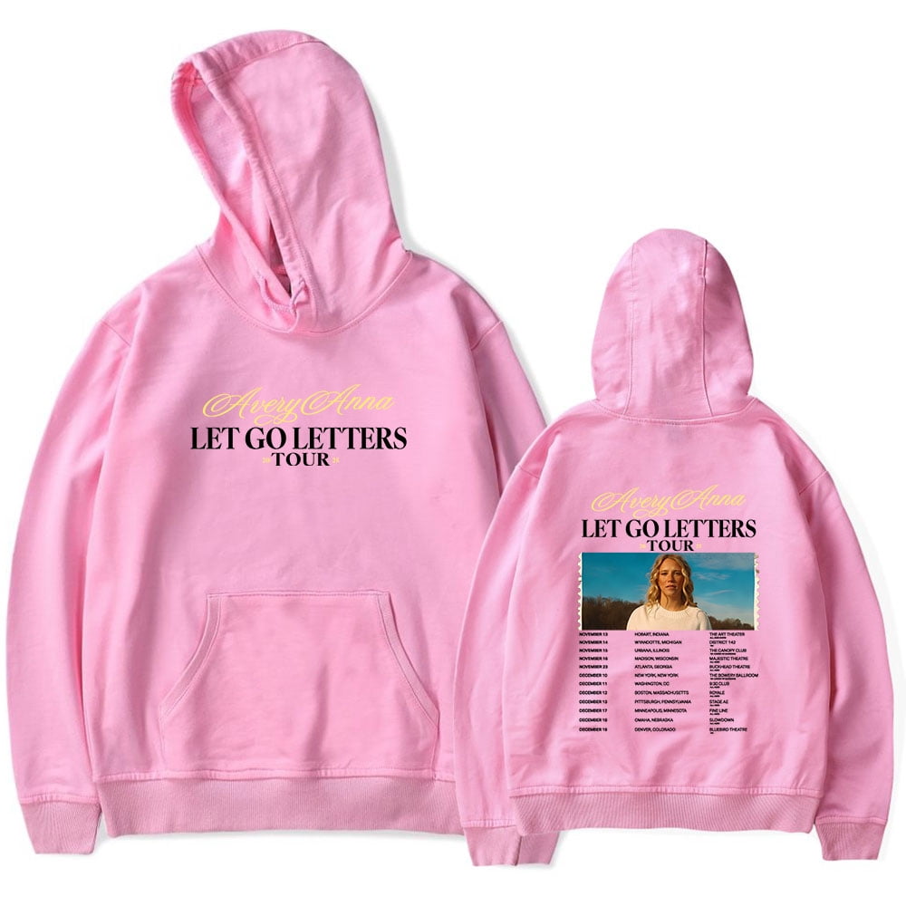 Avery Anna Let Go Letters Tour 2025 Merch Hoodies Women Men Casual Long ...