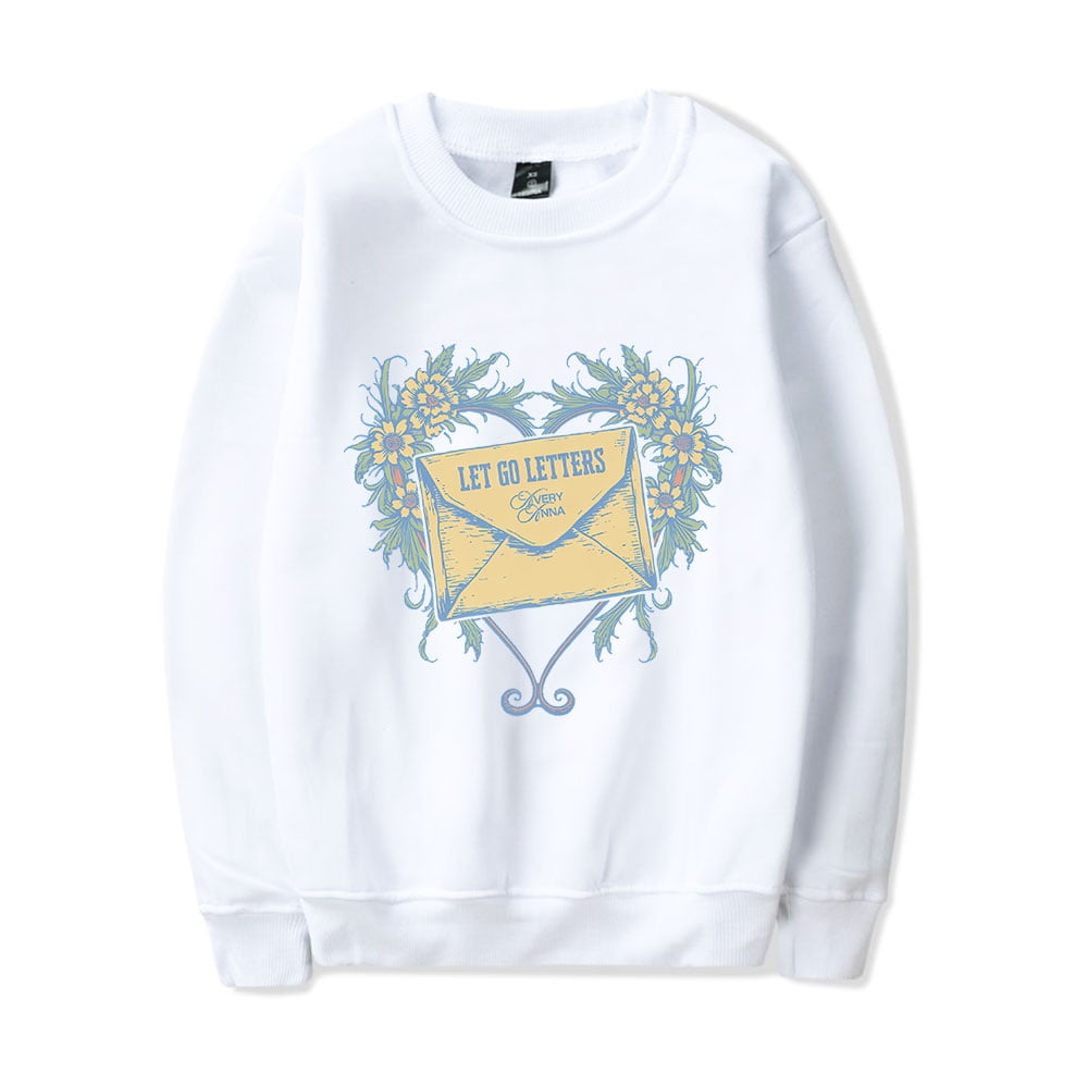 Avery Anna Merch Let Go Letters Crewneck Sweatshirt Unisex Long Sleeve ...