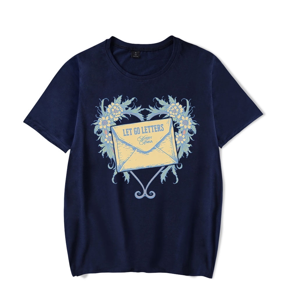 Avery Anna Merch Let Go Letters Summer Merch Women Men Summer Casual ...