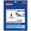 Avery Postcards for Laser Printers, 4 1/4 x 5 1/2, Uncoated White, 4 ...