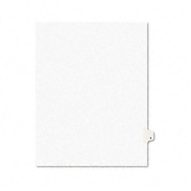Avery Avery-Style Legal Side Tab Dividers - White - Letter - Walmart.com