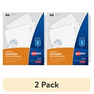 Avery Big Tab Printable Label Dividers, Easy Peel Labels, 5 Tabs ...