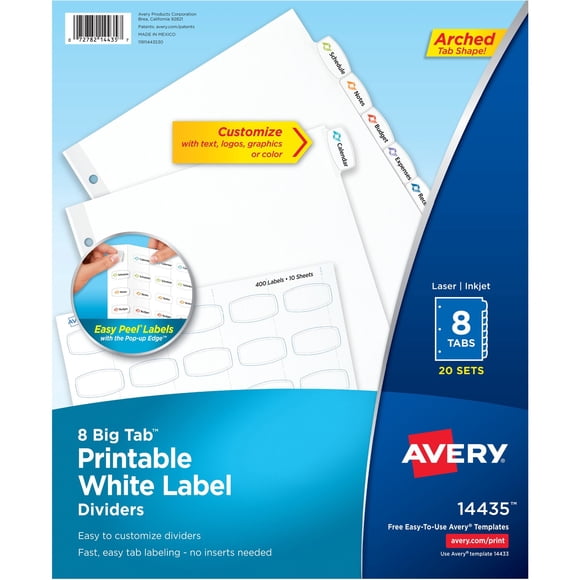 Avery Tabs