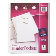 Cardinal EasyOpen Card File Binder Refill Pages - Walmart.com