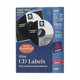 Avery CD Labels for Laser Printers, White, 100 Disc Labels and 200 ...