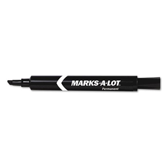 Avery-Dennison 08888 Large Desk Style Permanent Marker & Chisel Tip ...