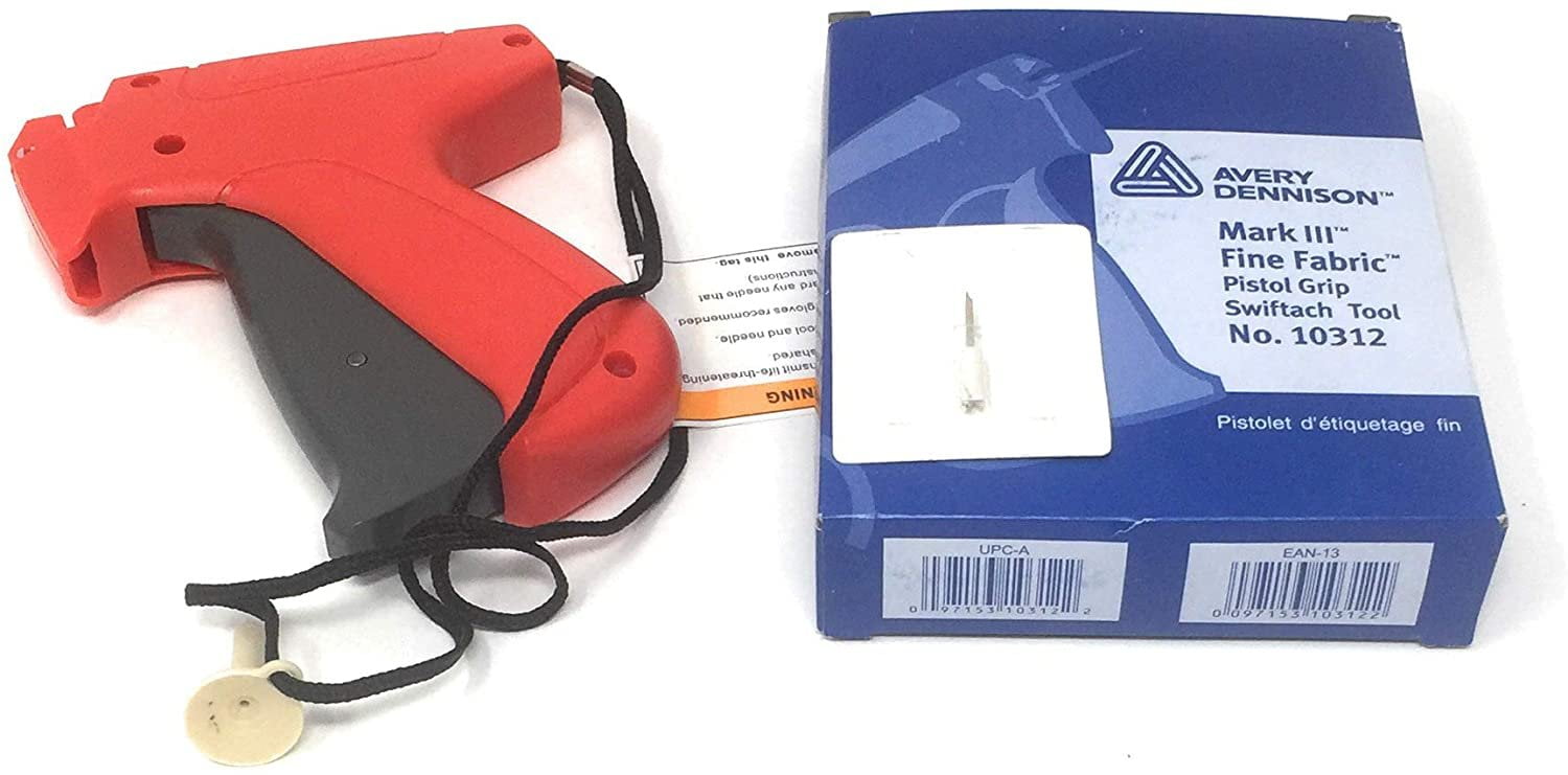 Avery Dennison 10312 Mark III Fine Fabric Tagging Gun - Walmart.com
