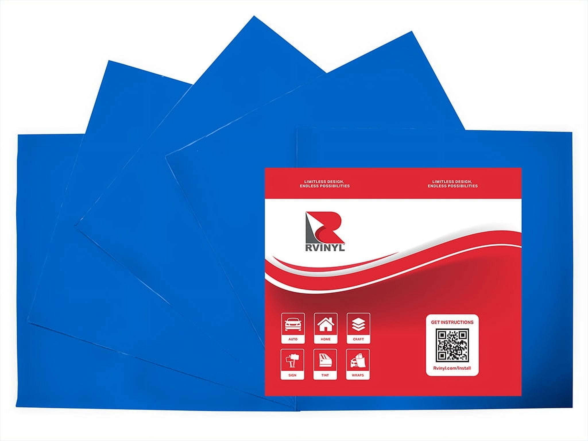 Avery Dennison Craft Vinyl Film Roll SC950 Ocean Blue 678-O High Gloss ...