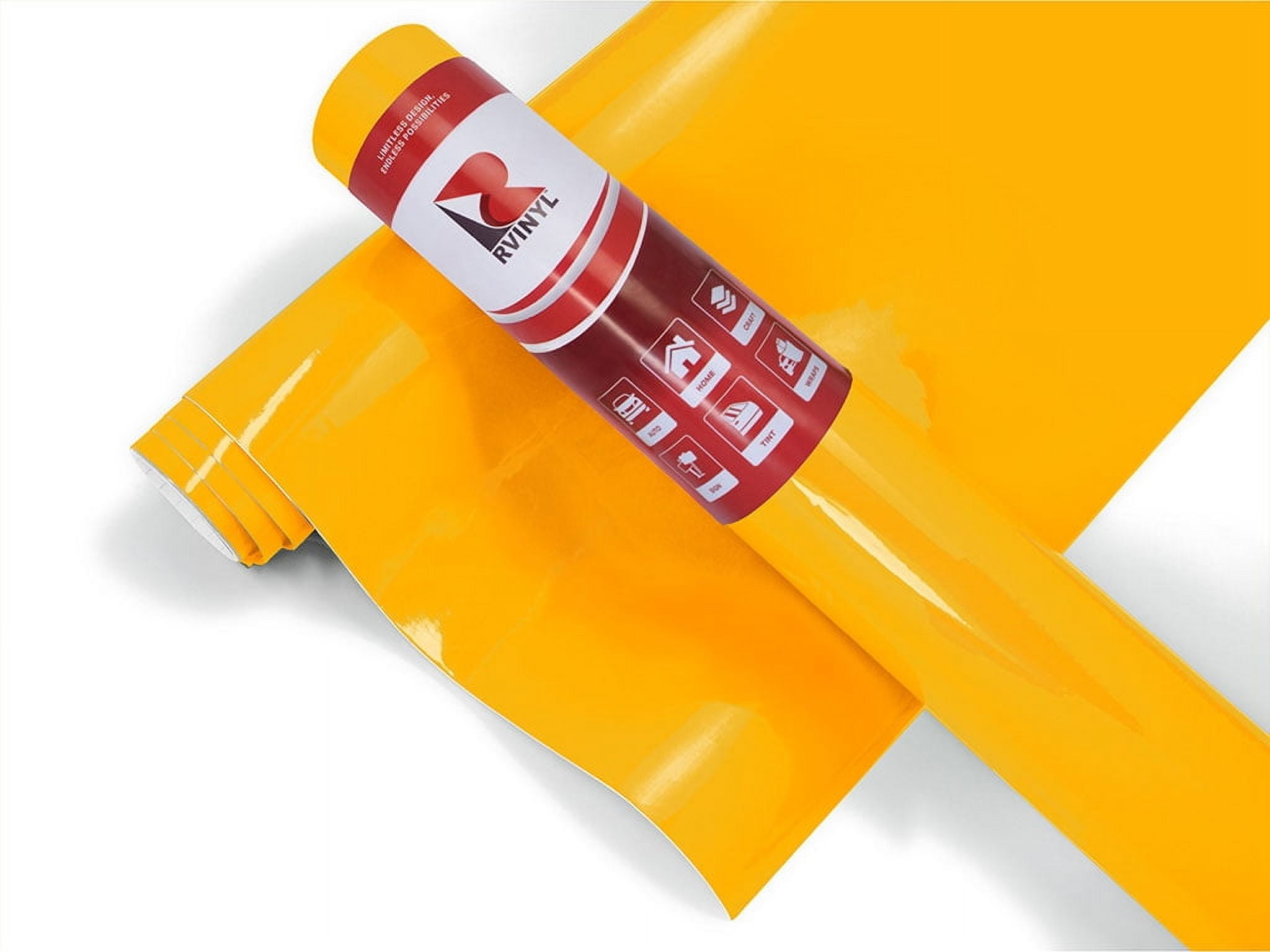 Avery Dennison Craft Vinyl Film Roll SC950 Yellow 235-O High Gloss ...