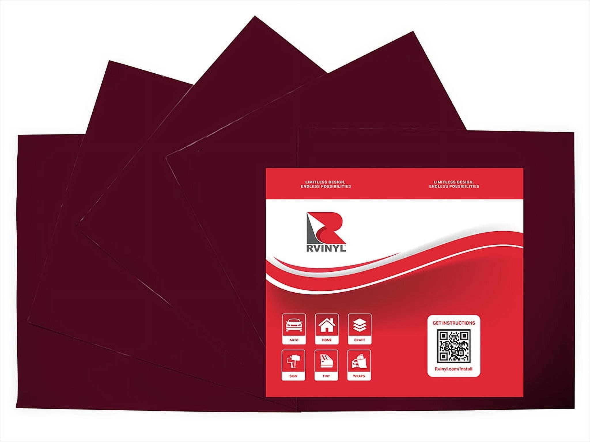 Avery Dennison Craft Vinyl Roll HP750 Burgundy Maroon 480-O High Gloss ...