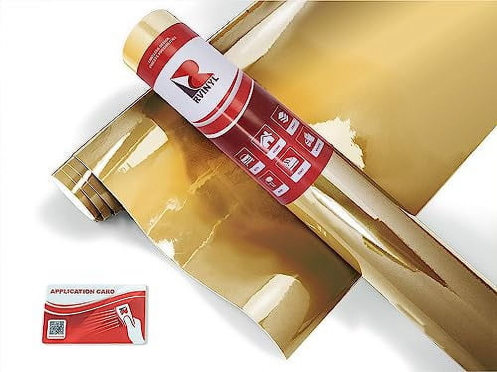 Avery Dennison Metalized Vinyl Film SF 100 Double Gold 247-S Tear ...