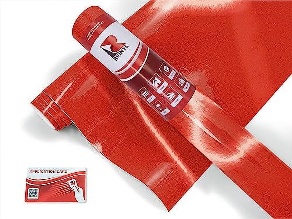 Avery Dennison Reflective Graphic Vinyl Film V4000 Red 450-R High Gloss ...