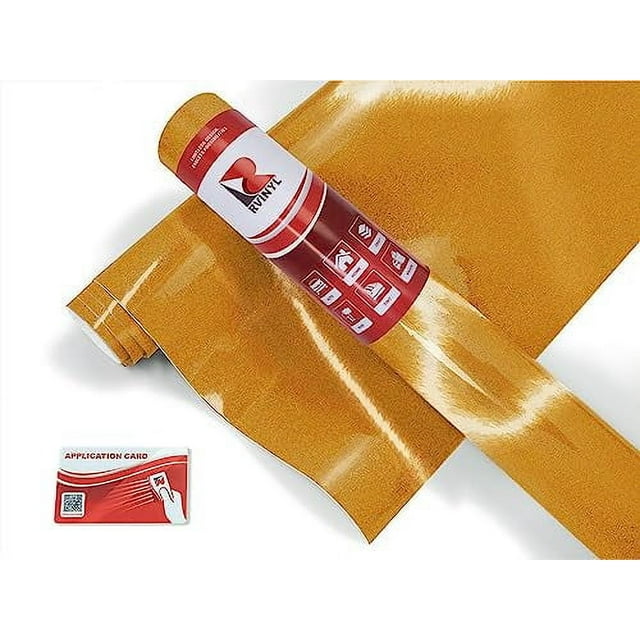 Avery Dennison Reflective Graphic Vinyl Film V4000 Yellow 250-R High Gloss - 2ft x 2ft - Walmart.com