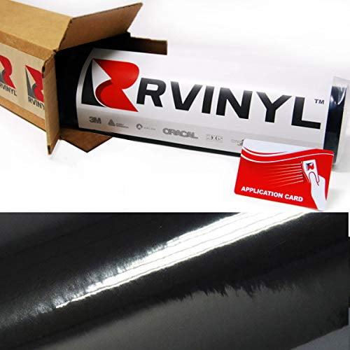 Avery Dennison SF 100 Conform Black Chrome 196 53in x 8ft Vinyl Vehicle ...