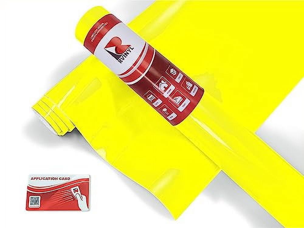 Avery Dennison SF 100 Fluorescent Yellow 229-S 2ft x 6ft Neon Graphic ...