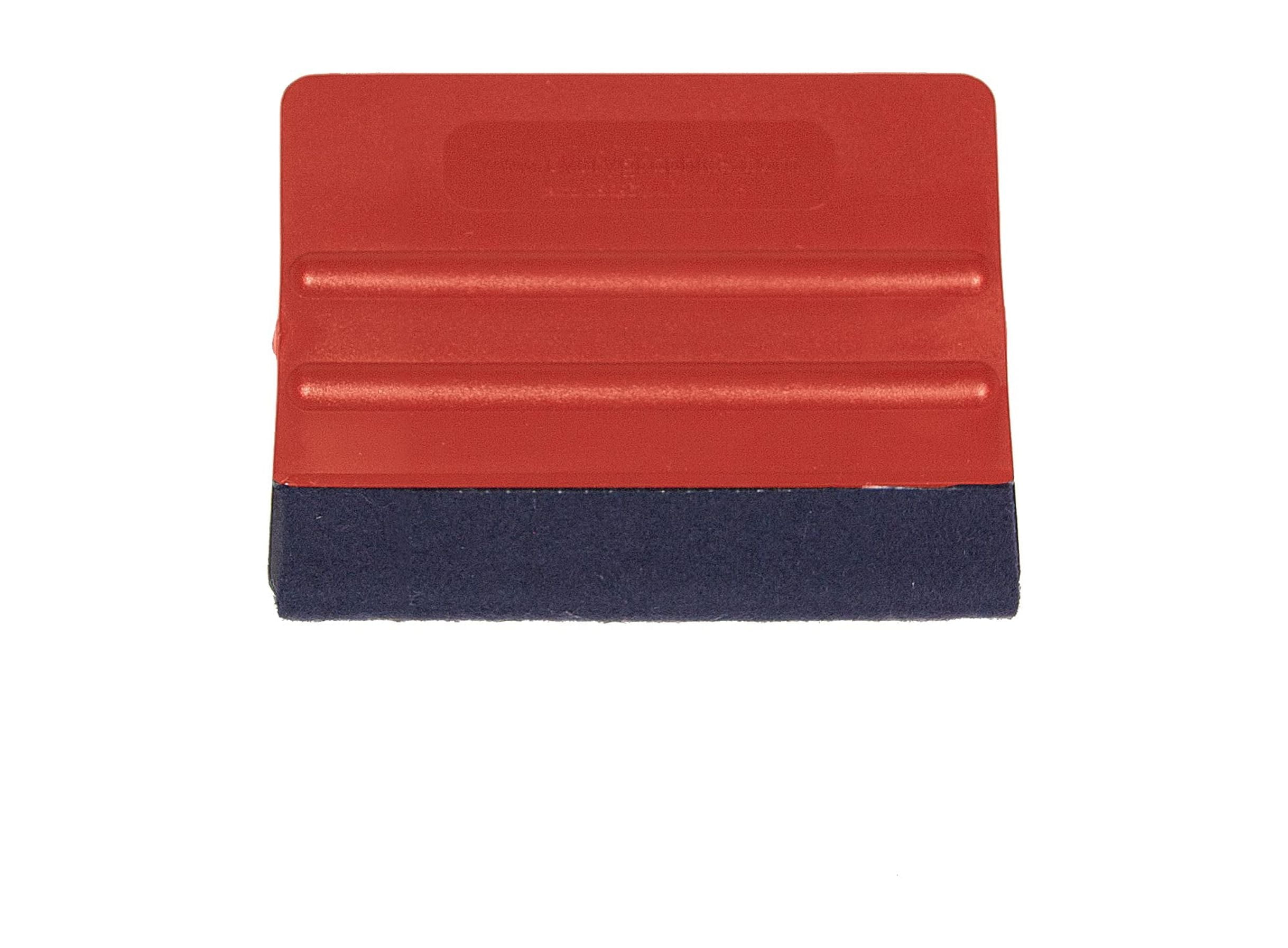 Avery Dennison Soft Felt Edge Squeegee Red Wraps Highly Curved Surfaces Convenient Fit - Walmart.com