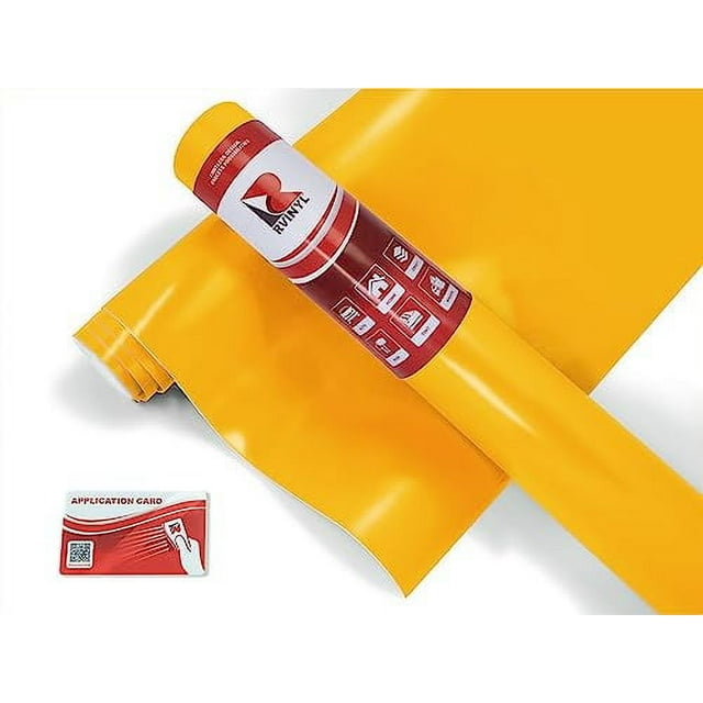 Avery Dennison Translucent Graphic Vinyl Film UC900 Yellow Pantone 1235 ...