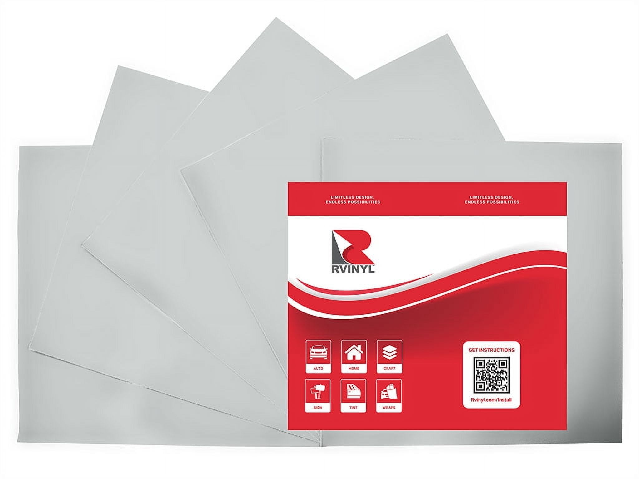 Avery Dennison UC900 Translucent Gray Pantone 427 C Matte Permanent Adhesive Vinyl Roll for ...