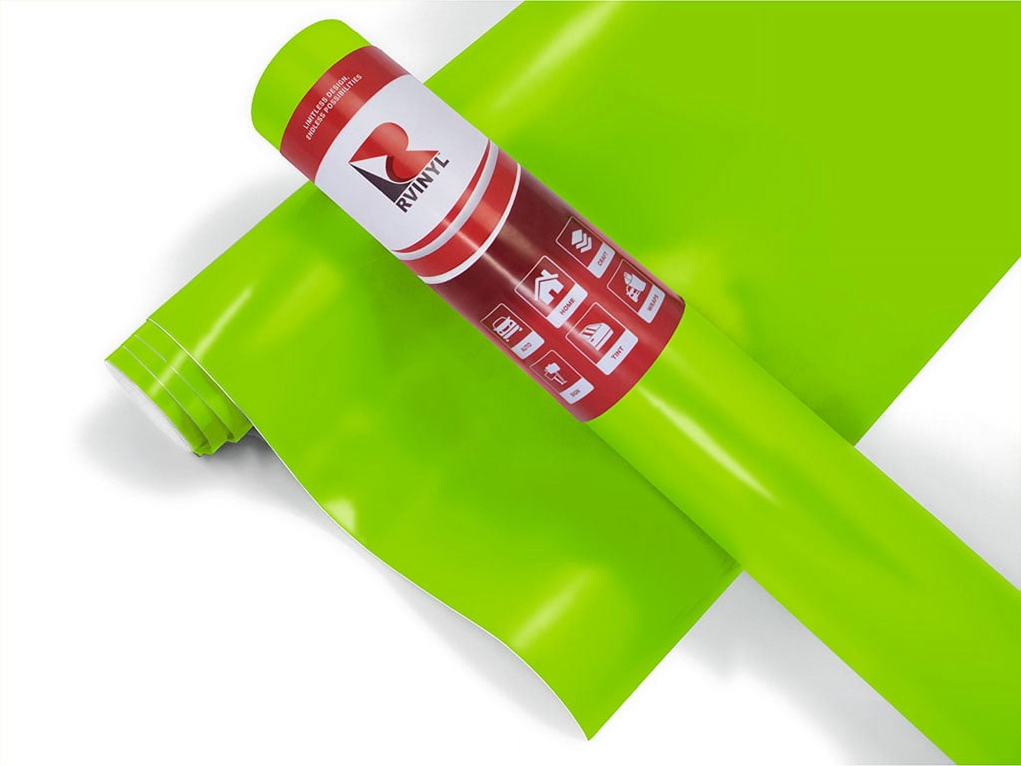Avery Dennison UC900 Translucent Neon Green Pantone 375 C Matte ...
